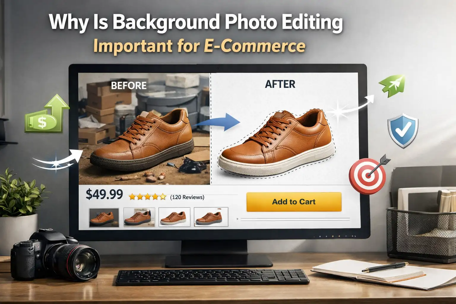 Why Is Background Photo Editing Important for E-Commerce